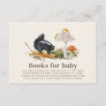 Little Stinker Skunk Baby Shower Book Request Enclosure Card | Zazzle
