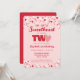 Little Sweetheart Turning Two 2nd Birthday Party Invitation | Zazzle