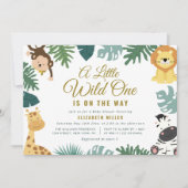little wild one baby shower invitation | Zazzle