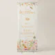 Little Wildflower Baby Shower Welcome Retractable Banner | Zazzle