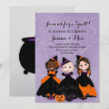Little Witch Halloween Party Invitation | Zazzle