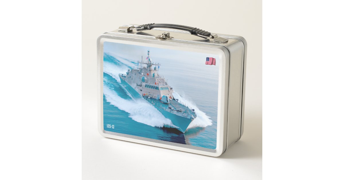 LITTORAL COMBAT SHIP – LCS METAL LUNCH BOX | Zazzle