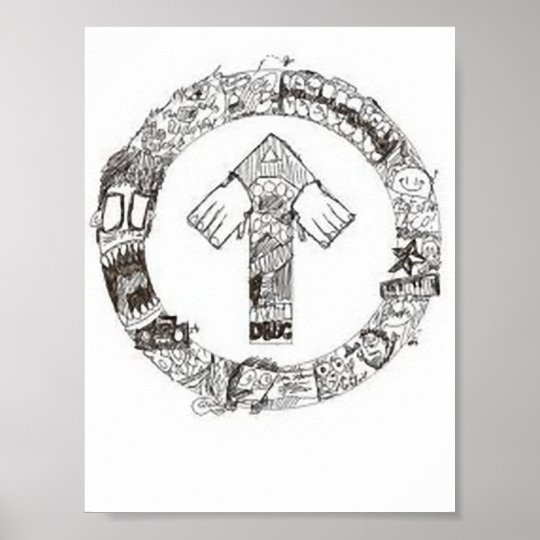 Live Above The Influence Poster | Zazzle.com