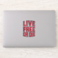 Live Free or Die New Hampshire State Motto Sticker | Zazzle