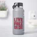 Live Free or Die New Hampshire State Motto Sticker | Zazzle