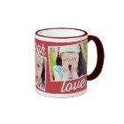 Live Laugh Love Custom Photo Mug | Zazzle