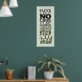 Live Like No One Else Poster | Zazzle