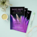 Live Music Concert Lights Flyer | Zazzle