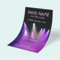 Live Music Concert Lights Flyer | Zazzle