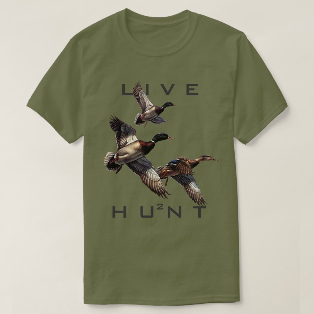 Live to Hunt T-Shirt | Zazzle