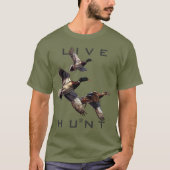 Live to Hunt T-Shirt | Zazzle