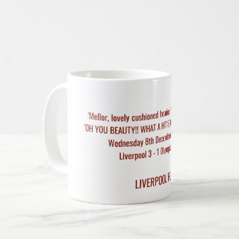 liverpool fc supporters mug | Zazzle