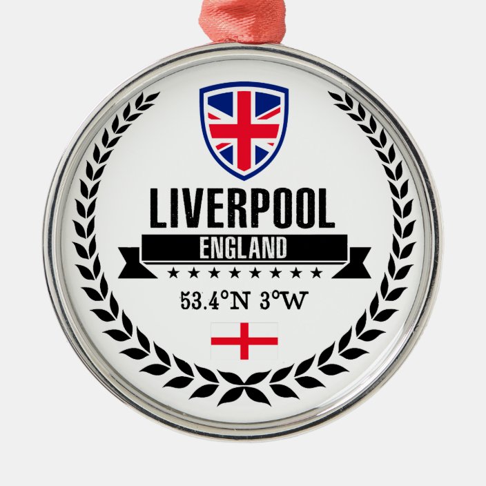 Liverpool Metal Ornament | Zazzle.com