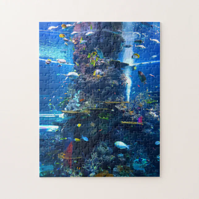 Living Coral Reef with Fish Jigsaw Puzzle | Zazzle