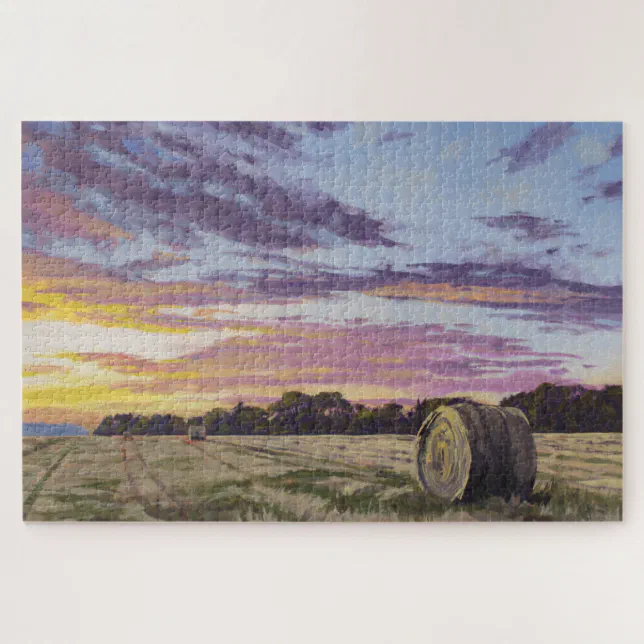 Living Sky Prairie Puzzle by Greg Hargarten | Zazzle
