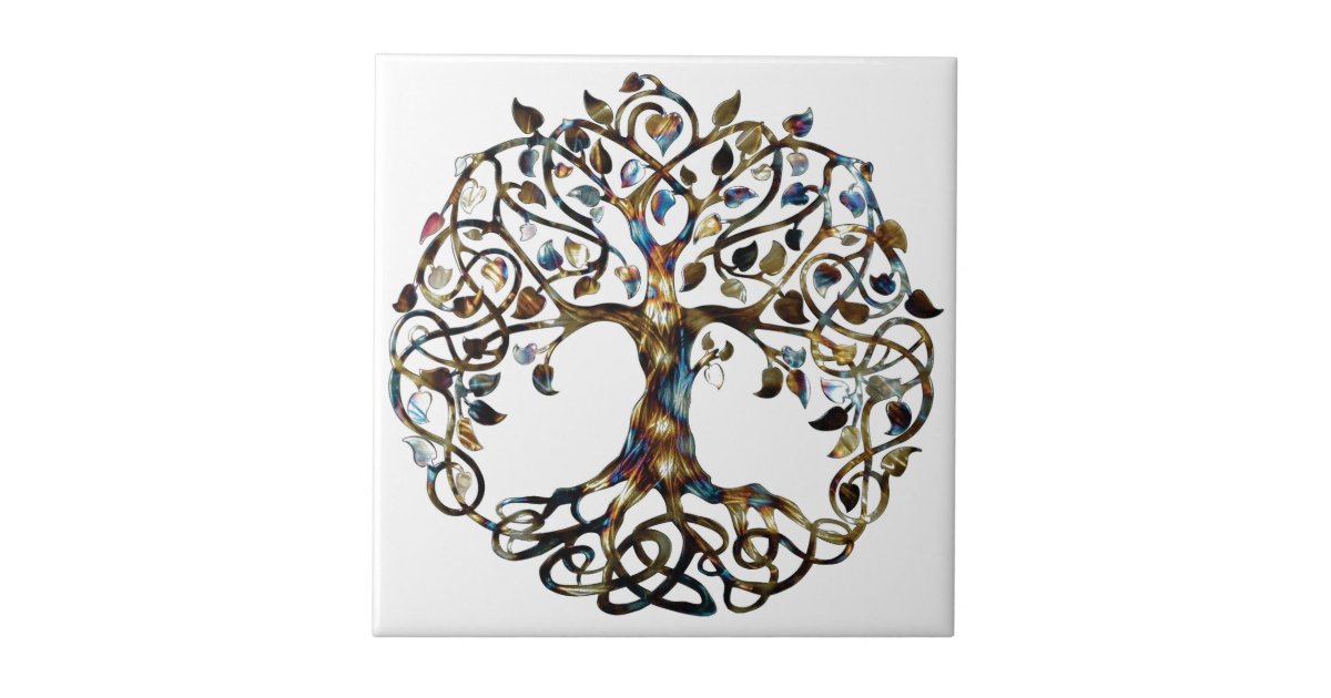 Living Tree Ceramic Tile | Zazzle