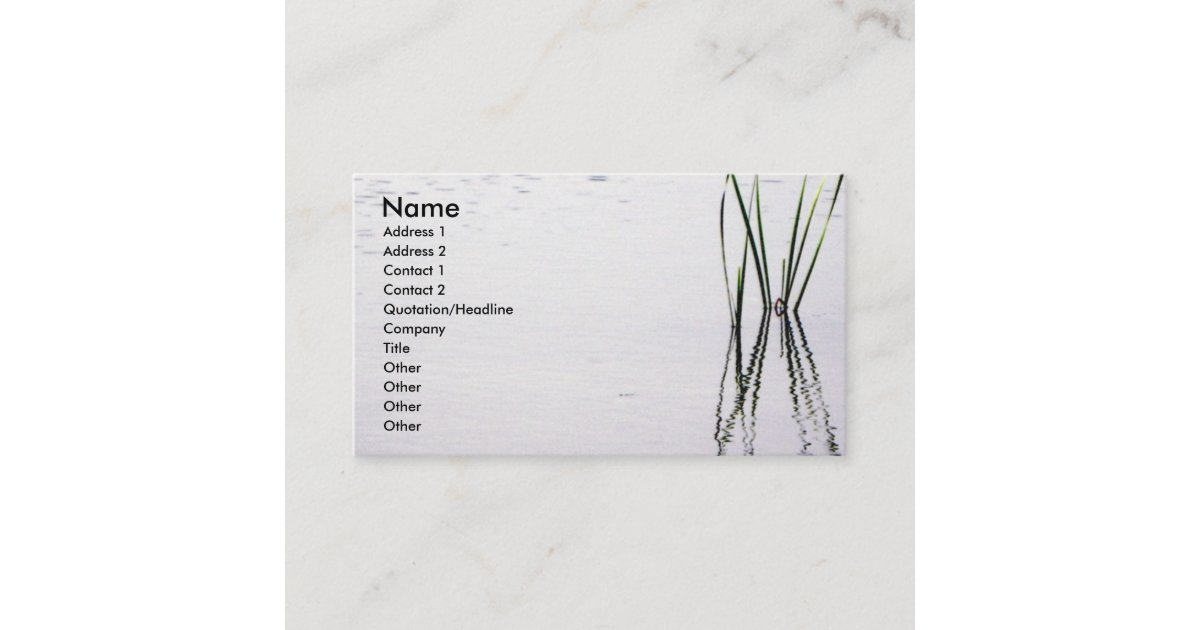 Living Zen Business Card | Zazzle