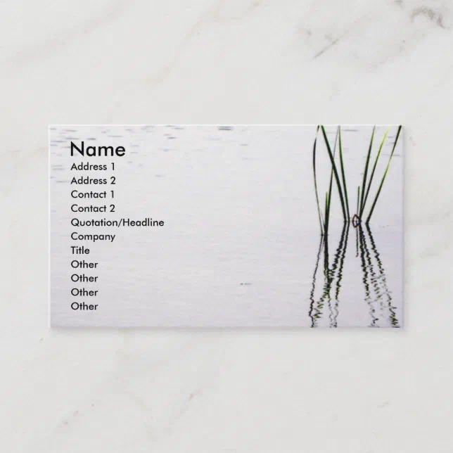 Living Zen Business Card | Zazzle