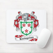 Livingston Family Crest Mouse Pad | Zazzle