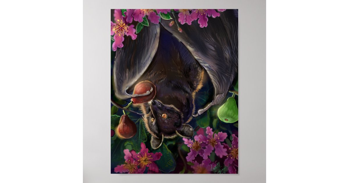 Livingstone Flying Fox Poster | Zazzle