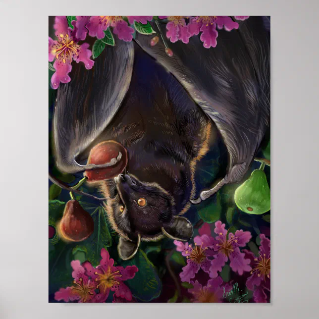 Livingstone Flying Fox Poster | Zazzle