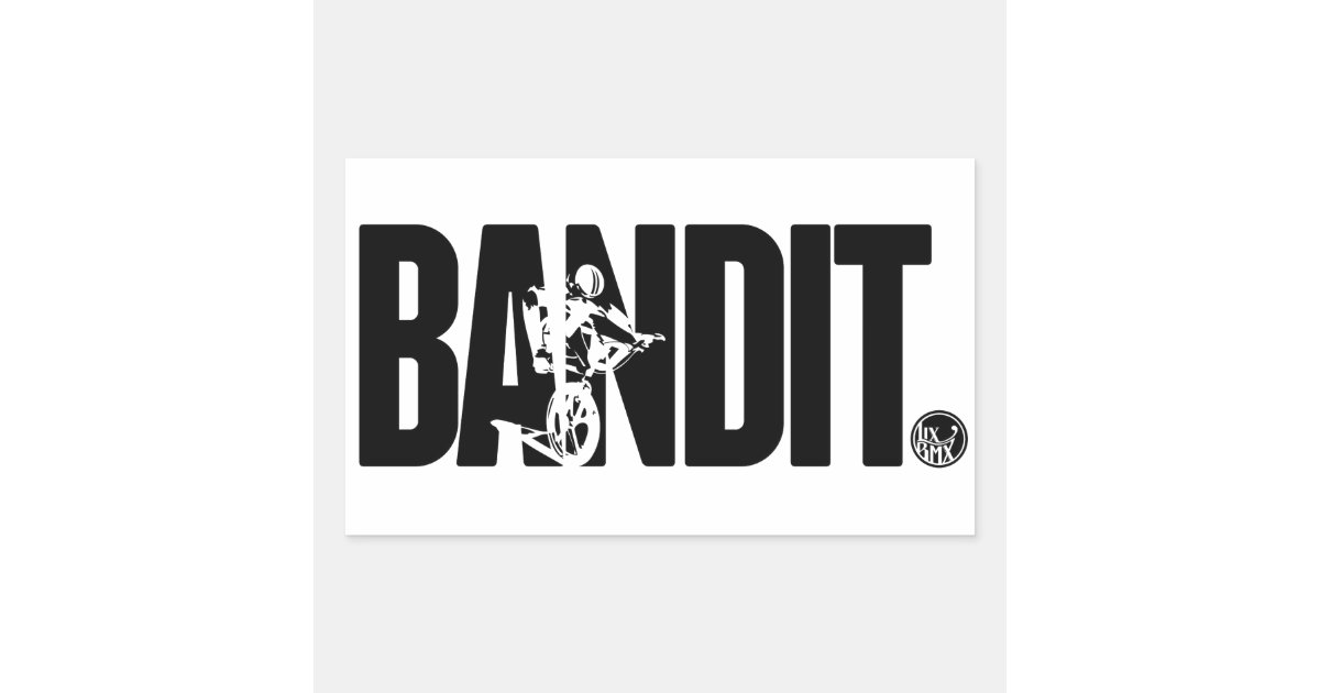 LixBMX 'Bandit' vintage BMX sticker | Zazzle