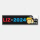 Liz 2024 dump the rump Bumper Sticker | Zazzle