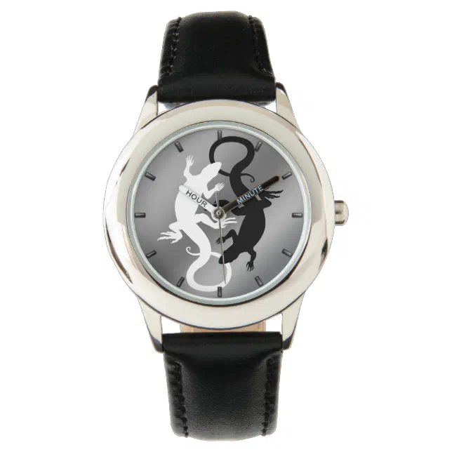 Lizard Art Watch Cool Reptile Art Wrist Watch | Zazzle