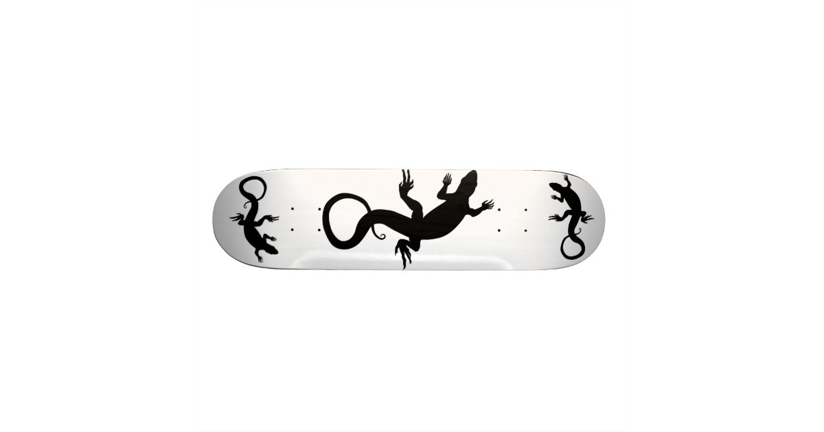 Lizard Skateboard Cool Reptile Art Skateboard | Zazzle.com