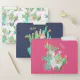 Llama and Cactus Watercolor Set - 3 Color Coded File Folder | Zazzle