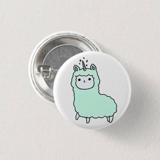 Llama Button | Zazzle