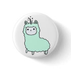 Llama Button | Zazzle