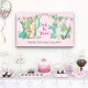 Llama & Cactus Girls Custom Birthday Party Welcome Banner | Zazzle