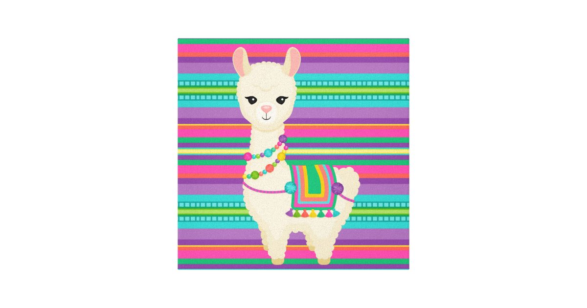 Llama Canvas Print | Zazzle