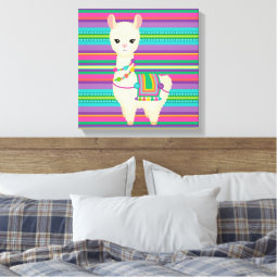 Llama Canvas Print | Zazzle