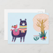 Llama Cute Postcard | Zazzle