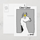 Llama Llama duck Postcard | Zazzle