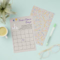 Llama Mama Cute Baby Shower Bingo Game Flyer | Zazzle