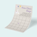 Llama Mama Cute Baby Shower Bingo Game Flyer | Zazzle