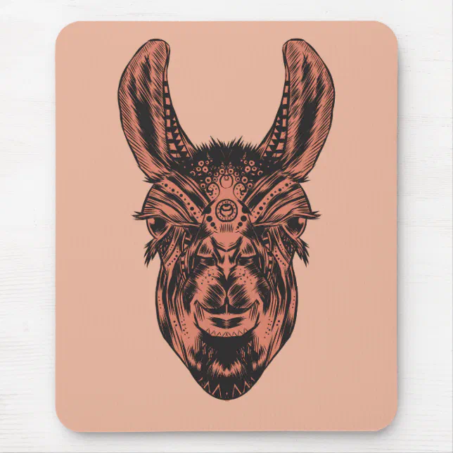 Llama Mouse Pad | Zazzle