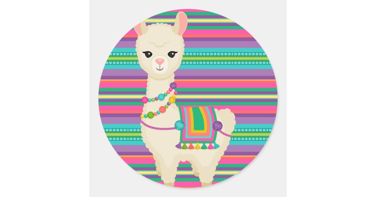 Llama Stickers | Zazzle