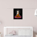 Llama Yoga Zen Alpaca Meditation Animal Poster | Zazzle