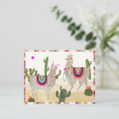 Llamarama Collection | Cute Lllamas Postcard | Zazzle