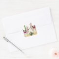 Llamarama Collection | Cute Lllamas Square Sticker | Zazzle