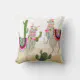 Llamarama Collection | Cute Lllamas Throw Pillow | Zazzle