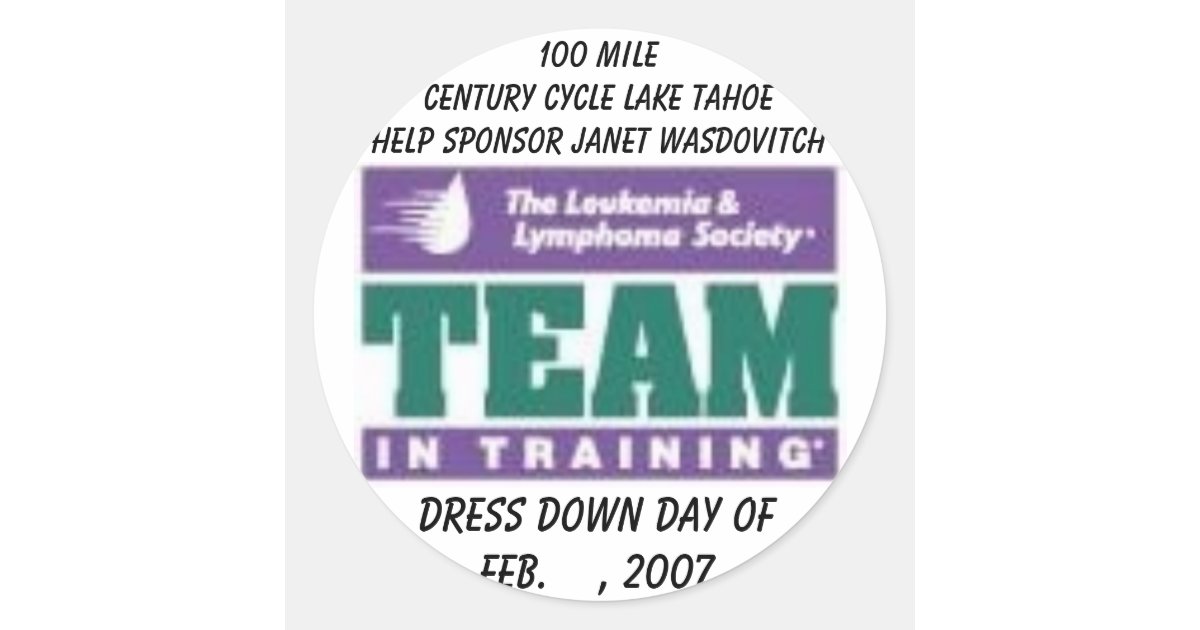 LLS TNT, Dress Down Day ofFeb. , 2007, 100 M... Classic Round Sticker ...