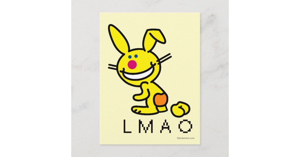 LMAO POSTCARD | Zazzle