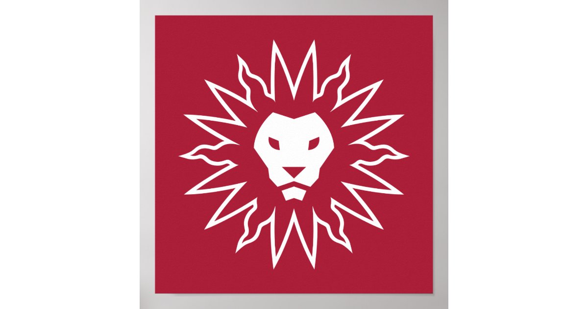 LMU Lions Logo Poster | Zazzle