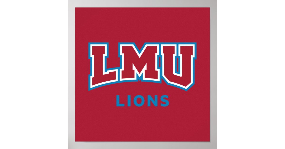 LMU Lions Poster | Zazzle