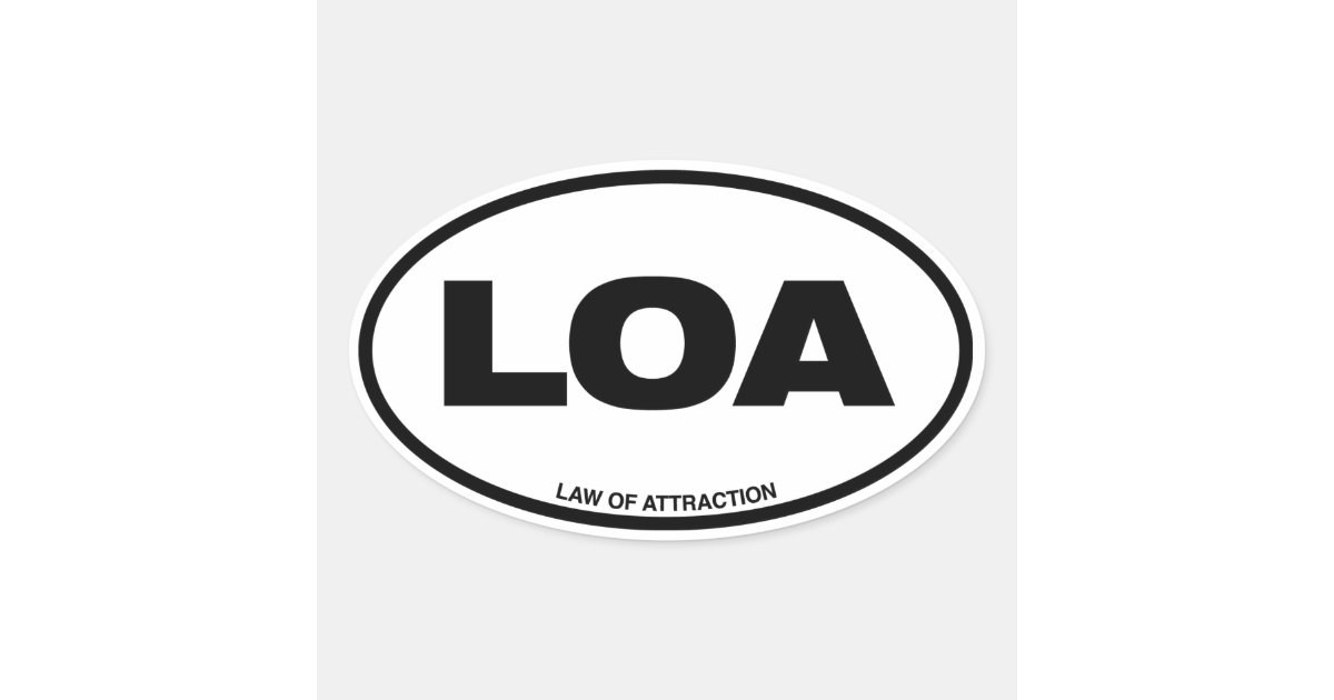 LOA Sticker | Zazzle